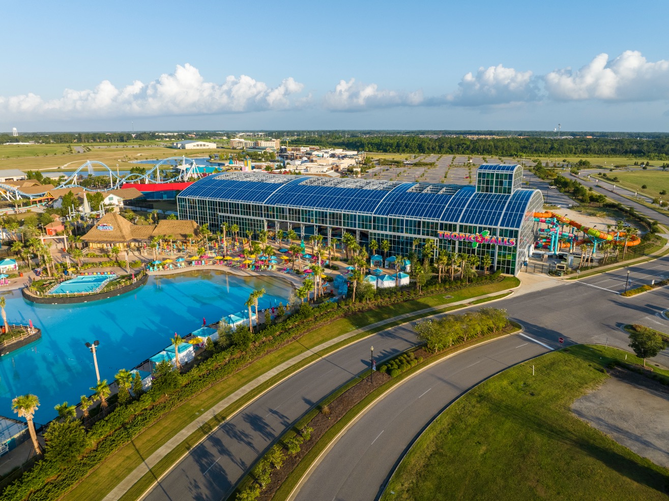 Tropic Falls Waterpark at OWA | Retractable Roof Waterpark